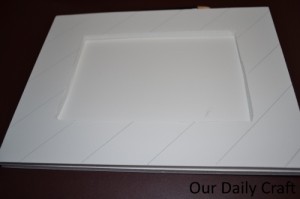Make Easy Picture Frames for Gifts with Elmer's Foam Board - Our Daily ...
