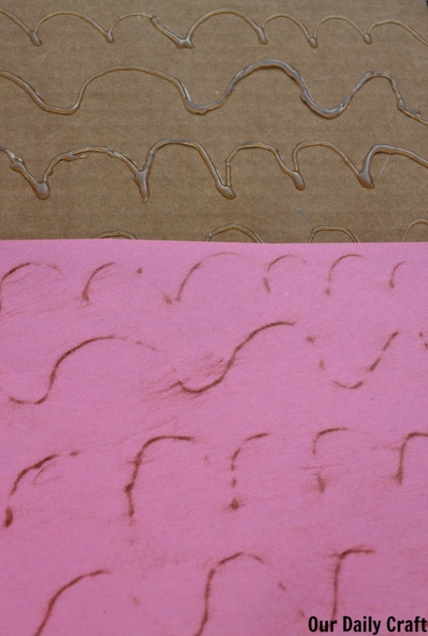 Embossed Texture Plates DIY {Iron Craft Challenge} - Our Daily Craft