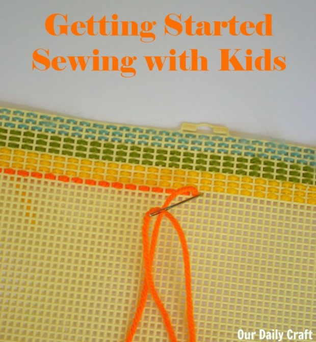 Sewing with Kids: Getting Started - Our Daily Craft