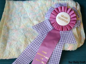 Blue Bells Baby Blanket Knitting Pattern - Our Daily Craft