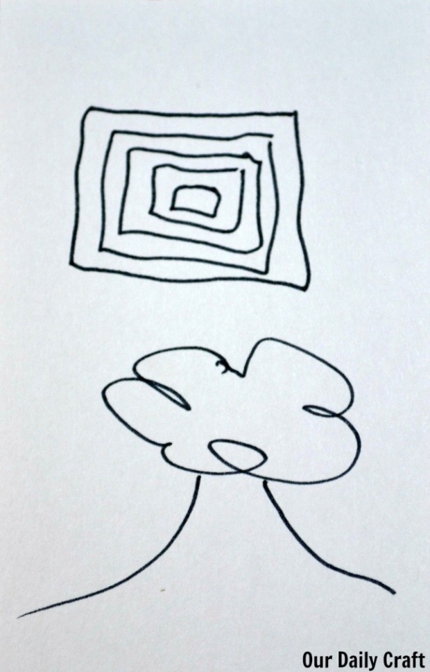 Drawing with Your Non-Dominant Hand - Our Daily Craft