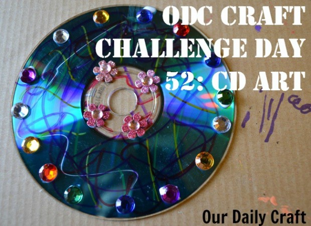 Decorate an Old CD - Our Daily Craft