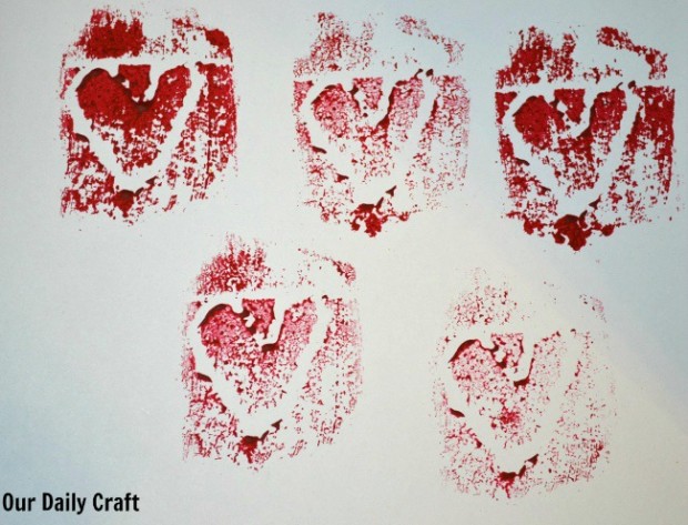 Printing with Styrofoam - Our Daily Craft