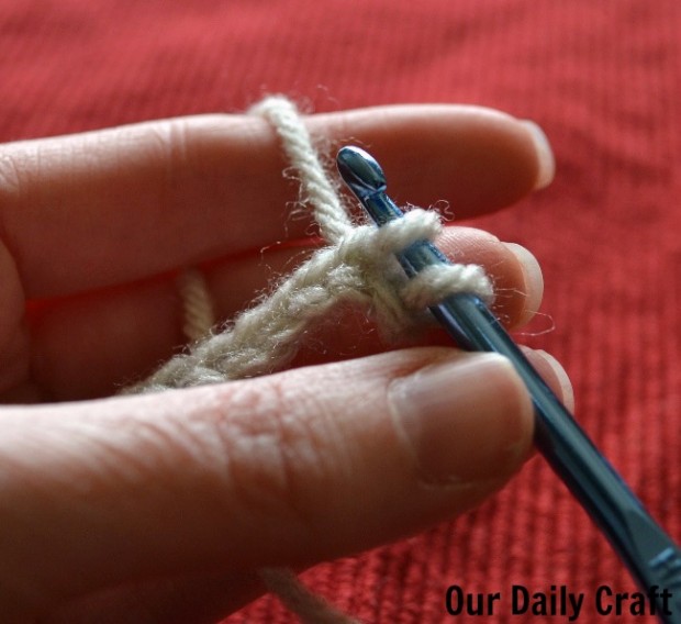 Crochet for Knitters: Chain Stitches and Single Crochet - Our Daily Craft