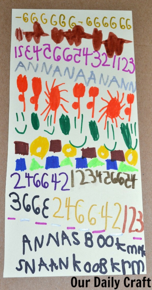 Make a Repeating Pattern {Craft Challenge, Day 87} - Our Daily Craft