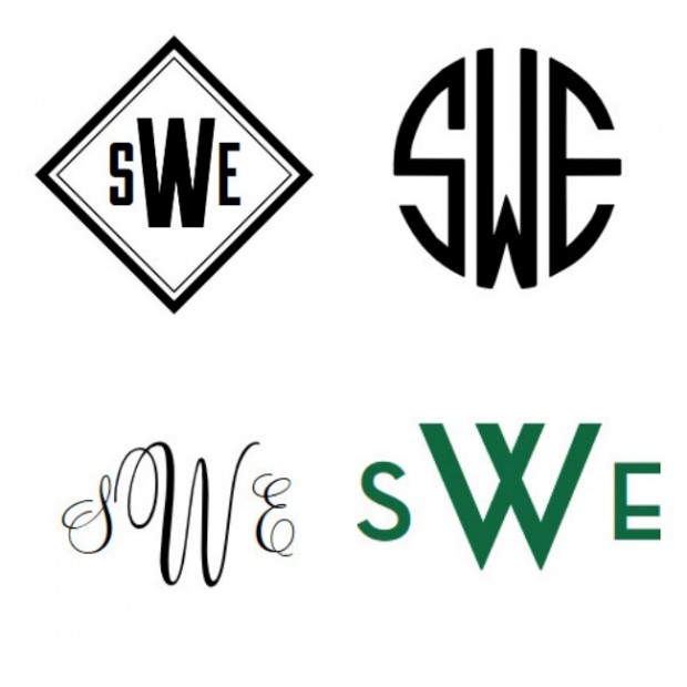 Make a Monogram {Craft Challenge, Day 88} - Our Daily Craft