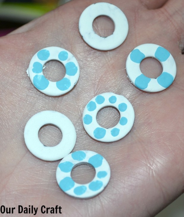 Painted Washers {Craft Challenge, Day 131} - Our Daily Craft