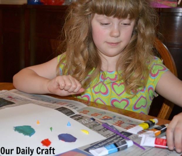 Her Daily Craft: Color Mixing - Our Daily Craft