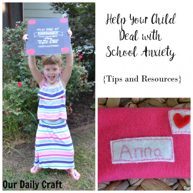 Help Your Child Deal with School Anxiety - Our Daily Craft