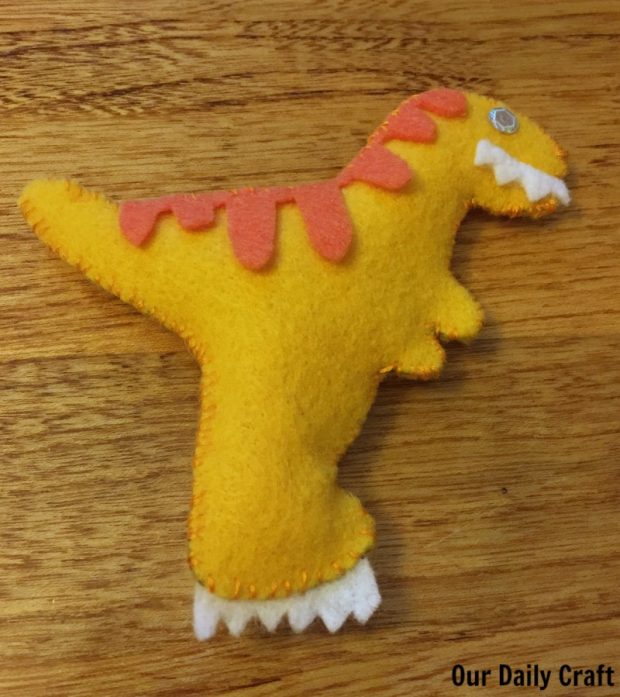 Make a Dinosaur Softie Inspired by Dino Dana - Our Daily Craft