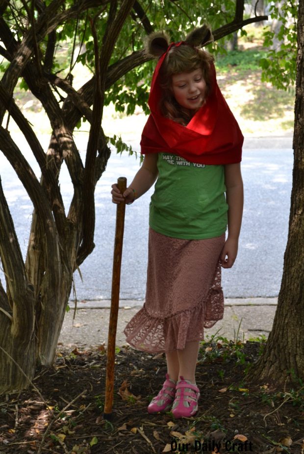 How to Make Easy Ewok Ears and Hoods - Our Daily Craft