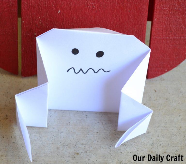 Halloween Origami is a Fun Way to Fold - Our Daily Craft