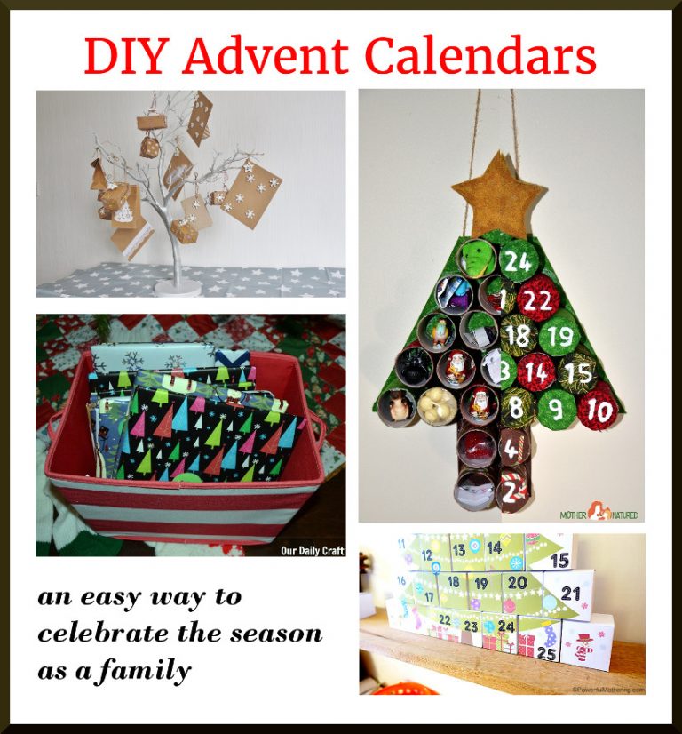 Celebrate the Season with These DIY Advent Calendars - Our Daily Craft