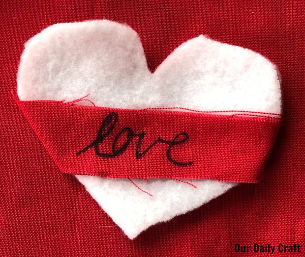 Process Art Fun: Layered Hearts Sewing Project - Our Daily Craft