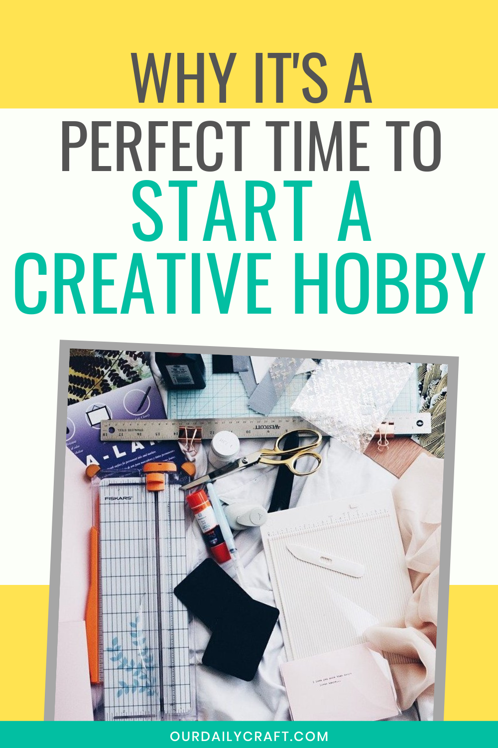 Stressed Out? Now's a Great Time to Start a Creative Hobby - Our Daily ...
