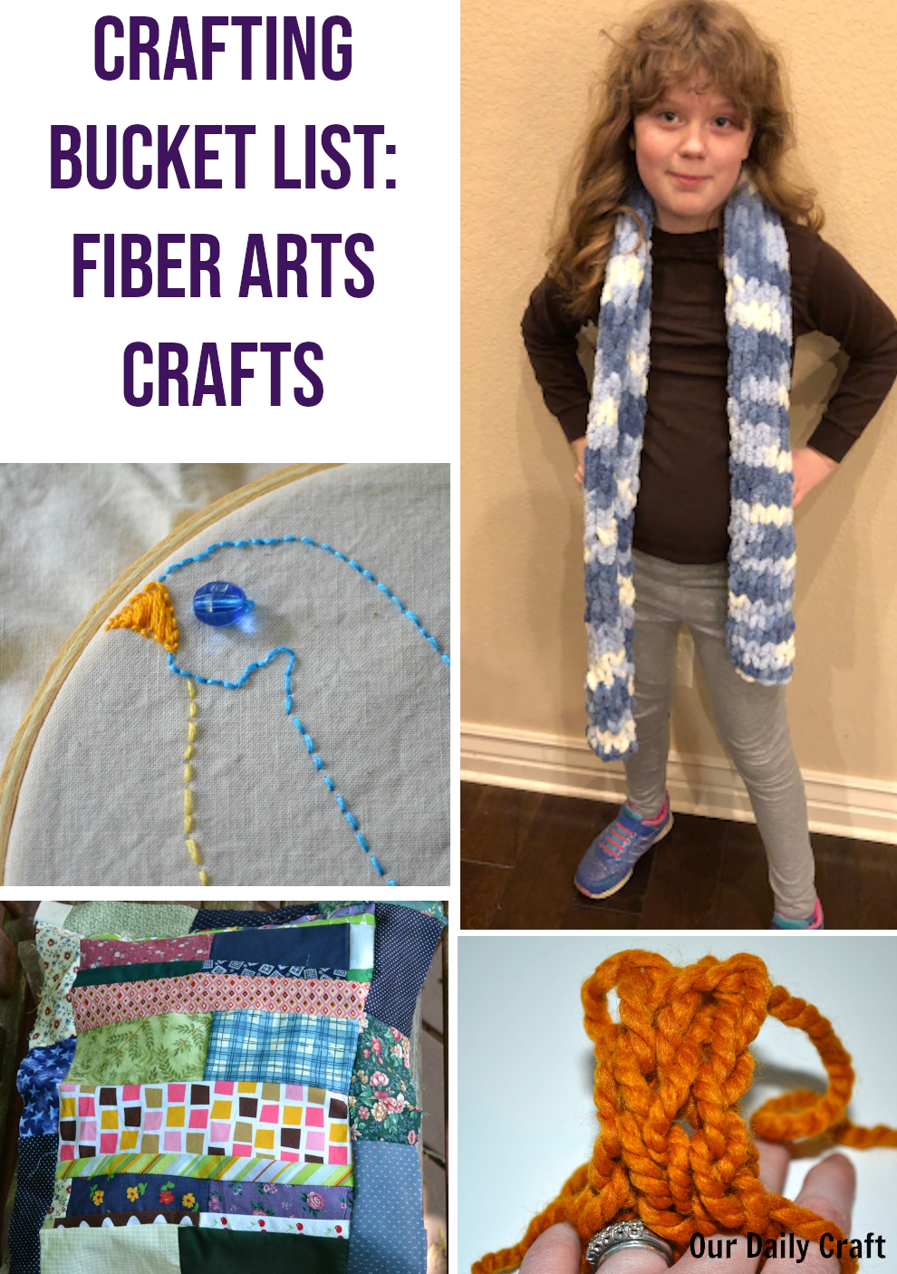 Crafting Bucket List: 100 (or More!) Crafts to Try - Our Daily Craft