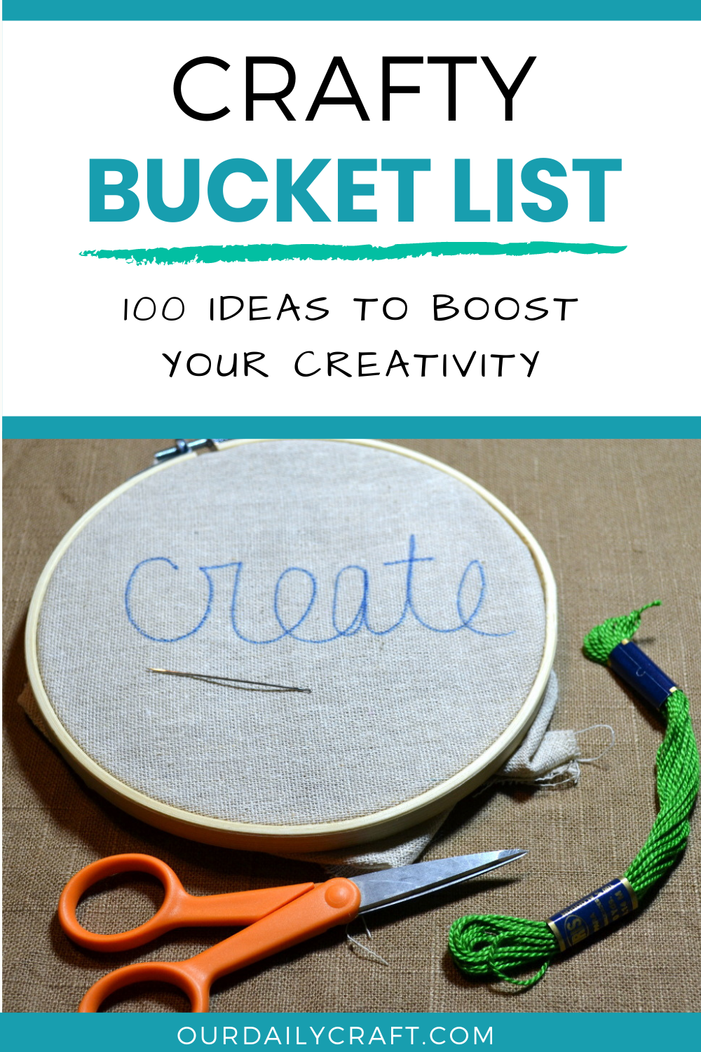 Crafting Bucket List: 100 (or More!) Crafts to Try - Our Daily Craft