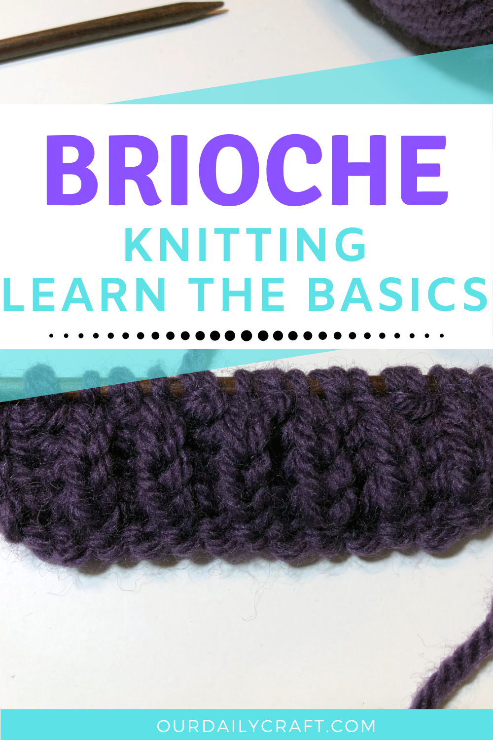 How to Knit Brioche Stitch | Free Knitting Pattern for Brioche Stitch ...