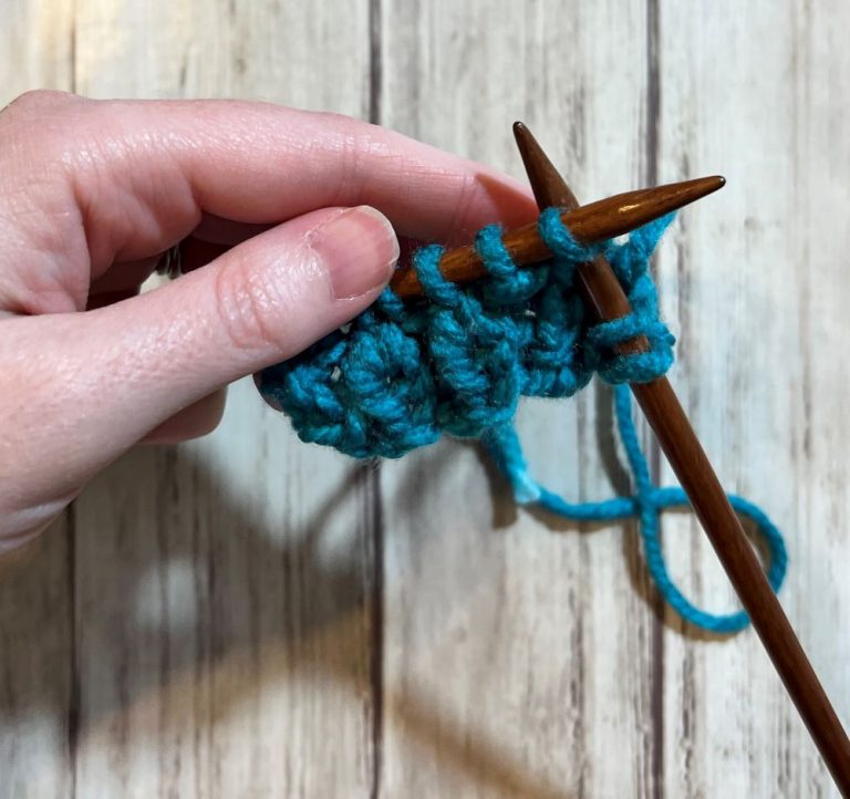 Fisherman's Rib Scarf Knitting Pattern - Our Daily Craft