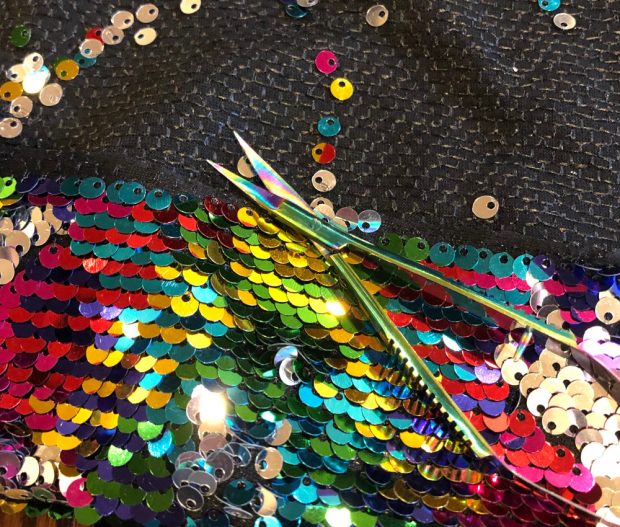 How to Sew Sequins - Our Daily Craft