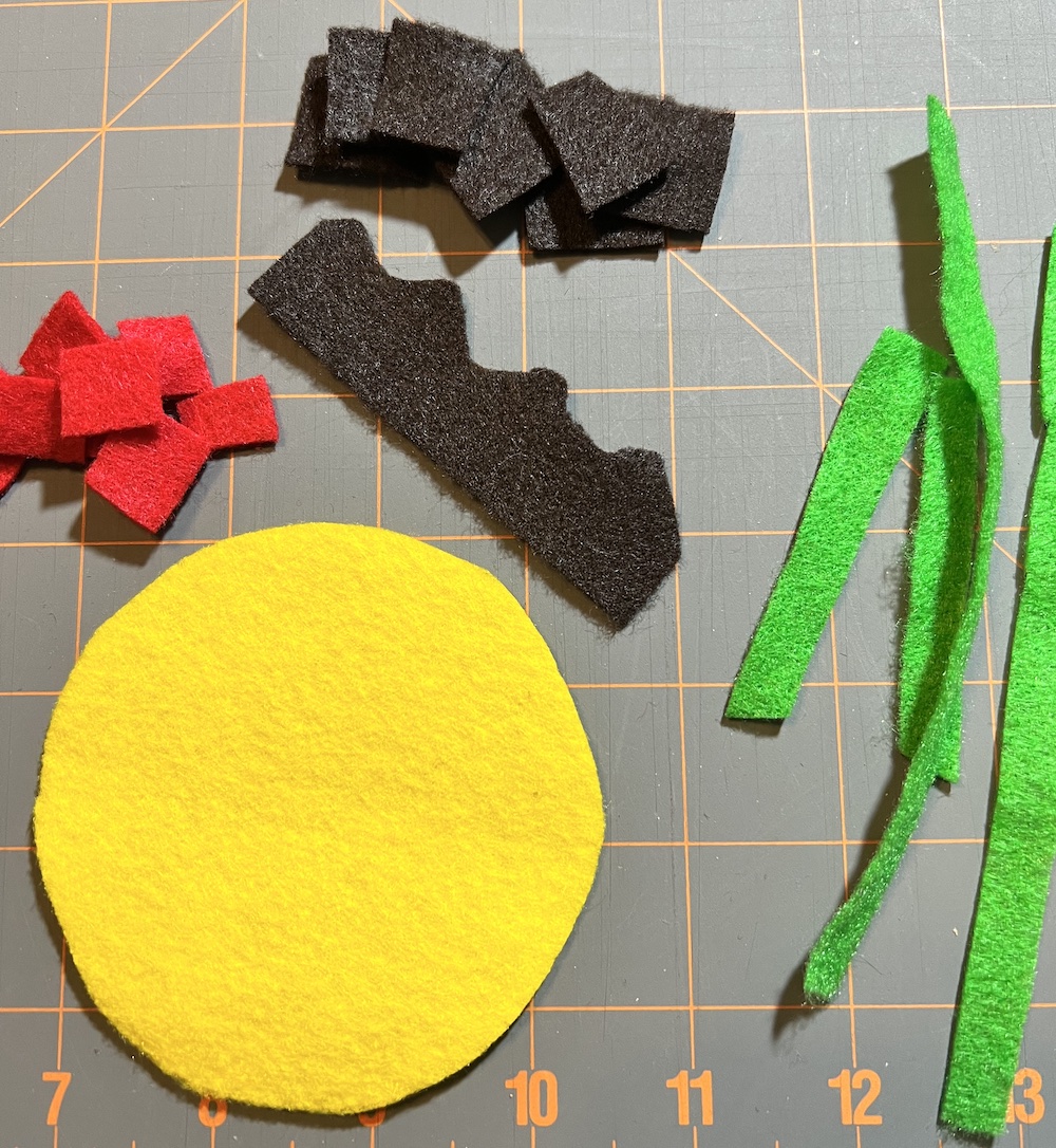 DIY Felt Taco Ornament - Our Daily Craft