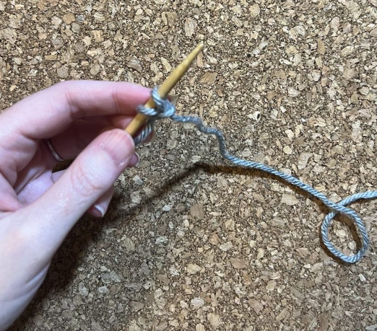 Wrap Cast On for Knitting - Our Daily Craft