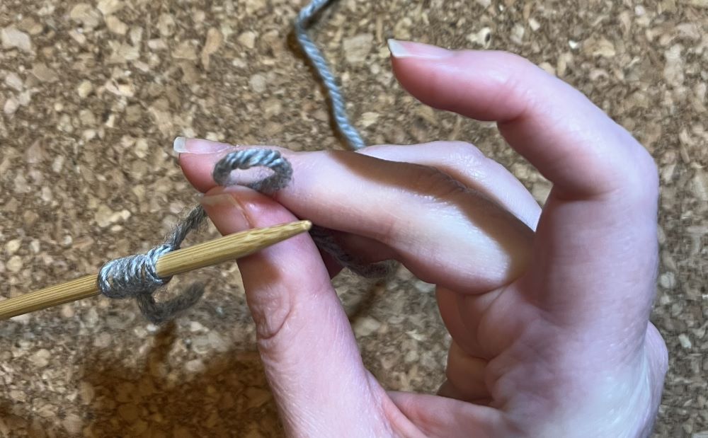 Wrap Cast On for Knitting - Our Daily Craft