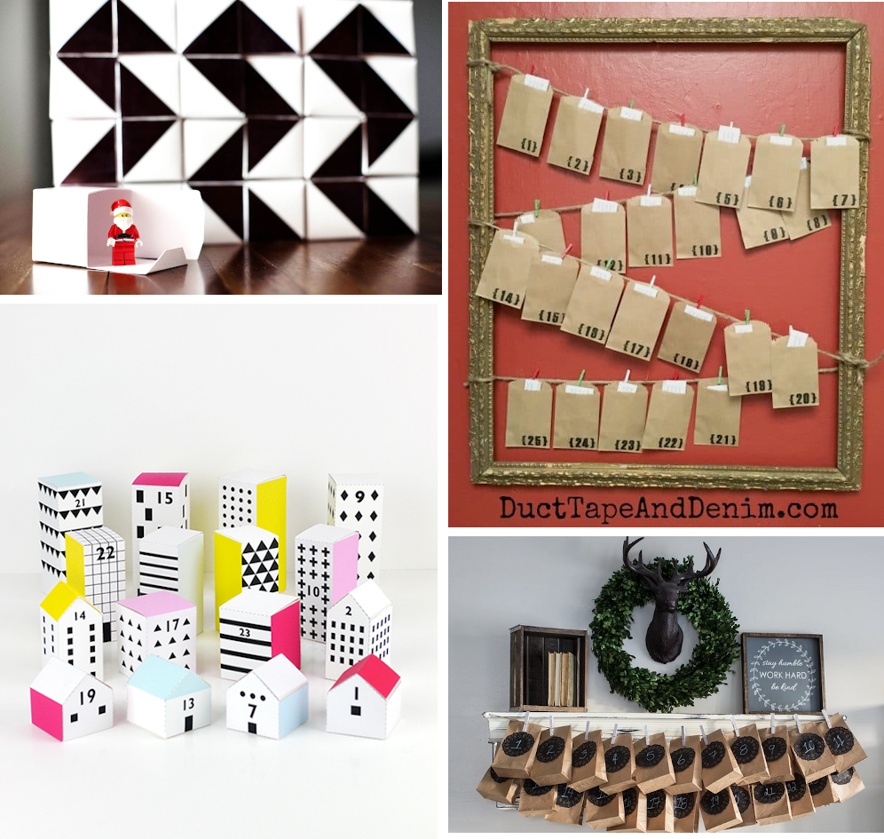 DIY Advent Calendar Ideas - Our Daily Craft
