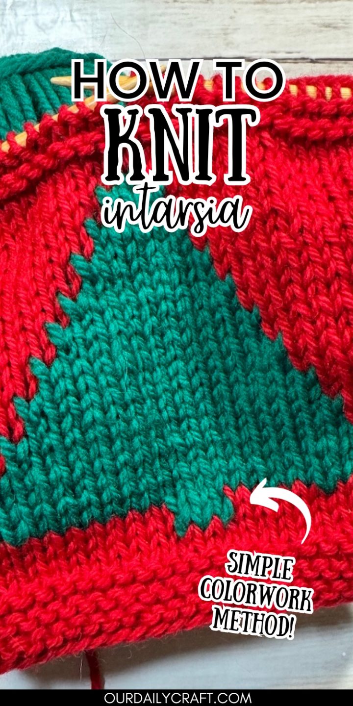 How to Knit Intarsia - Our Daily Craft