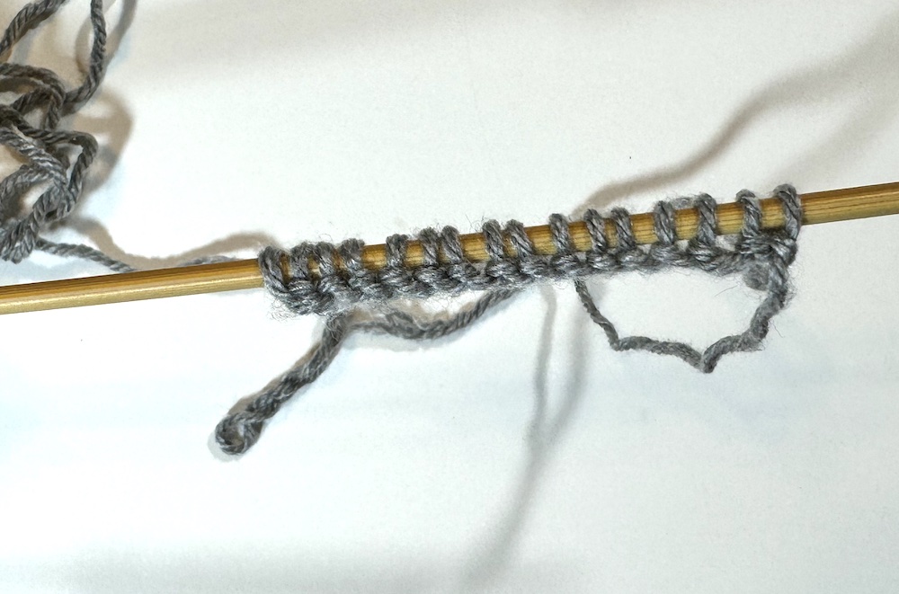 Long Tail Cast On Knitting Tutorial - Our Daily Craft