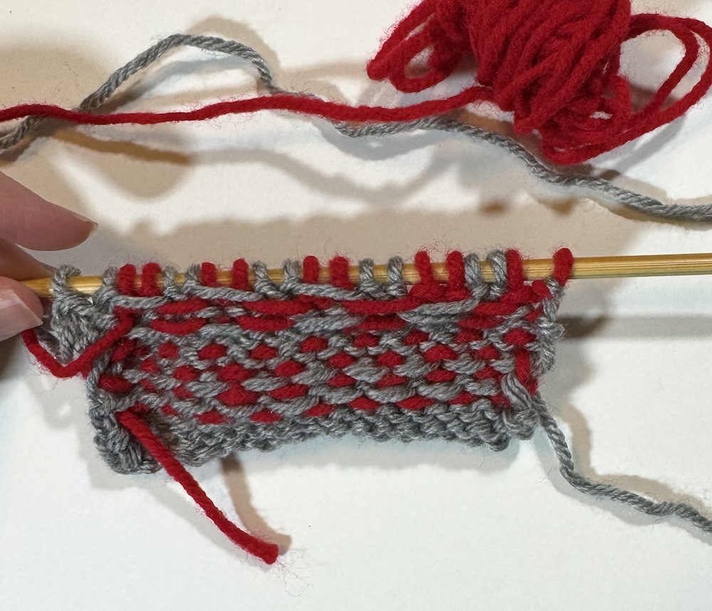 Fair Isle Knitting Tutorial - How to Work Stranded Knitting - Our Daily ...
