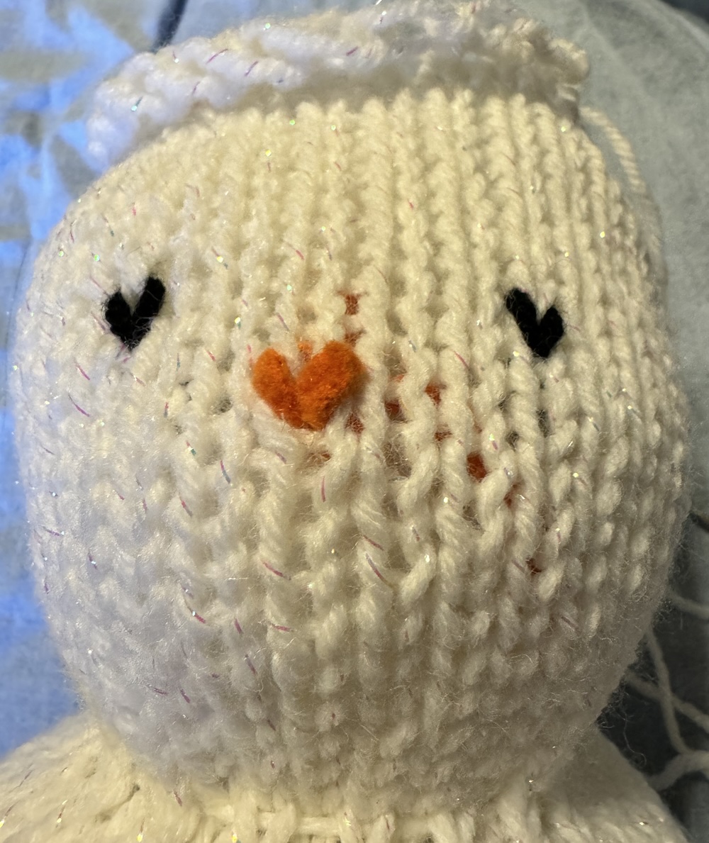 Easy Snowman Knitting Pattern - Our Daily Craft