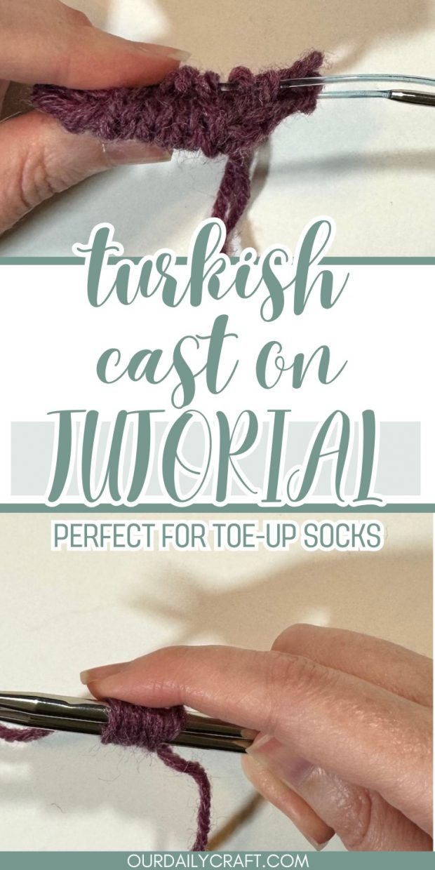 Turkish Cast On Knitting Tutorial - Our Daily Craft