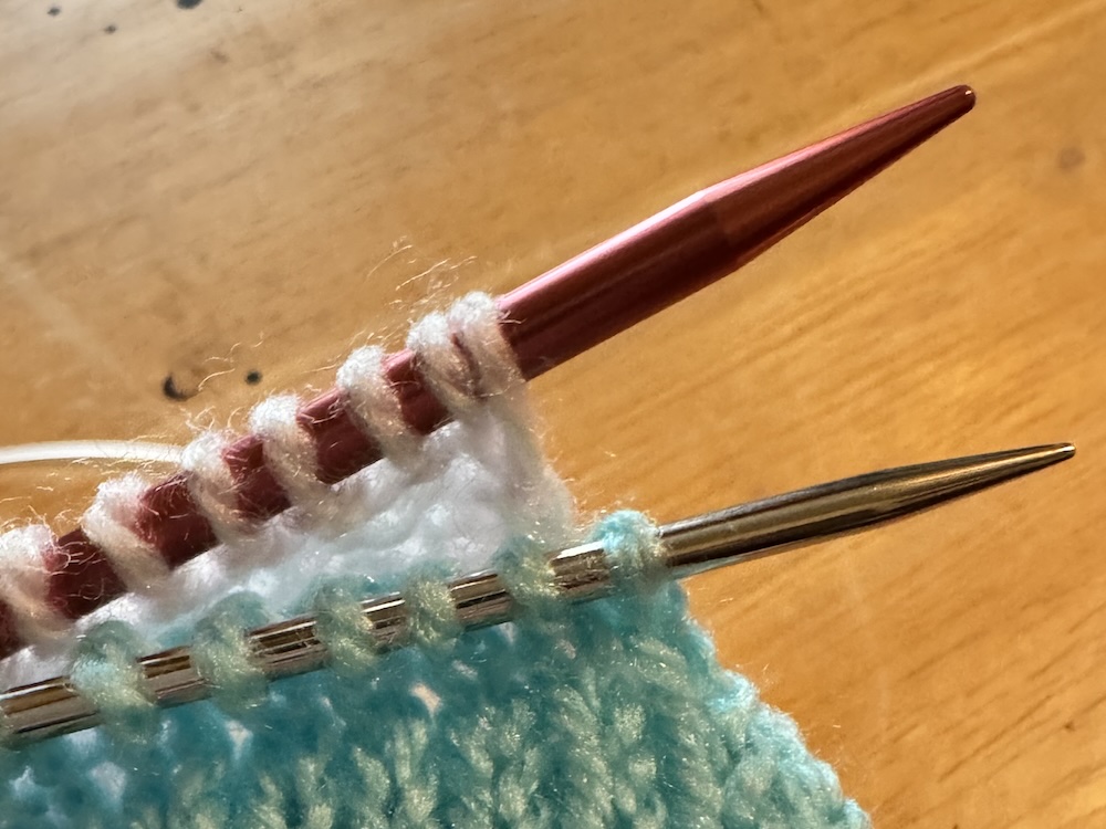 How to Work a Three Needle Bind Off - Our Daily Craft