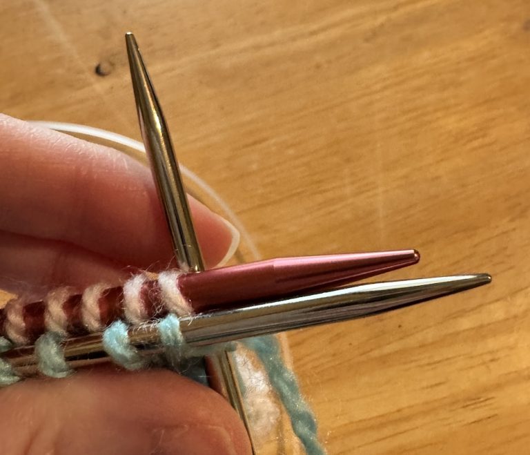 How to Work a Three Needle Bind Off - Our Daily Craft