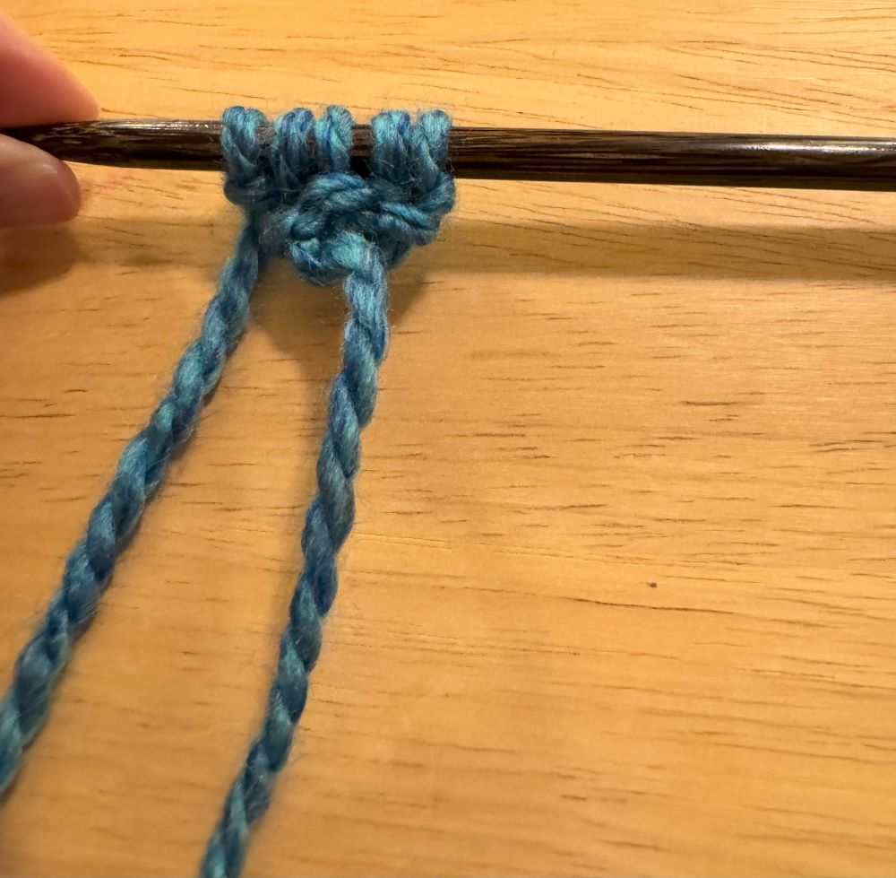 Flat Heart Knitting Pattern - Our Daily Craft