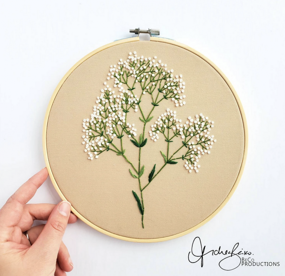 Ways to Use French Knots in Embroidery - Our Daily Craft