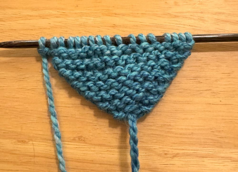 Flat Heart Knitting Pattern - Our Daily Craft