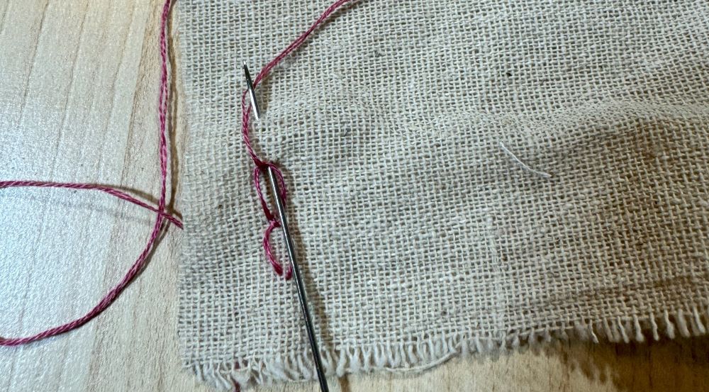 How to Make Chain Stitch and Lazy Daisy Embroidery - Our Daily Craft