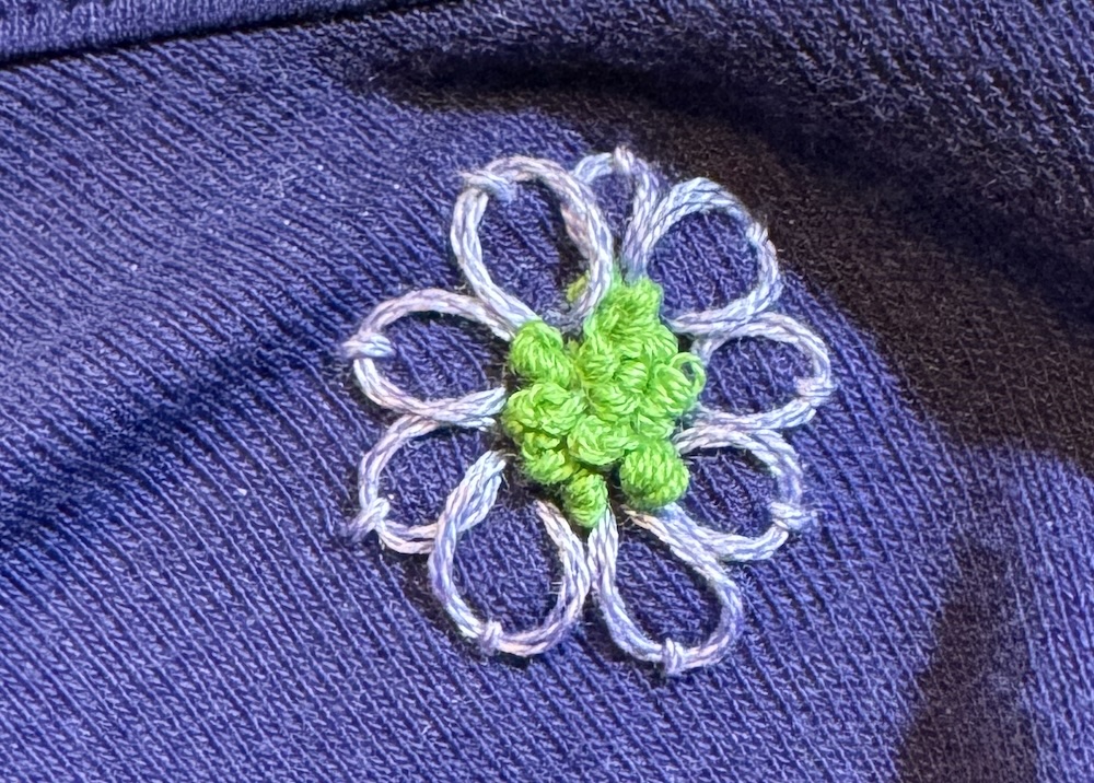 Visible Mending Embroidery Project - Our Daily Craft