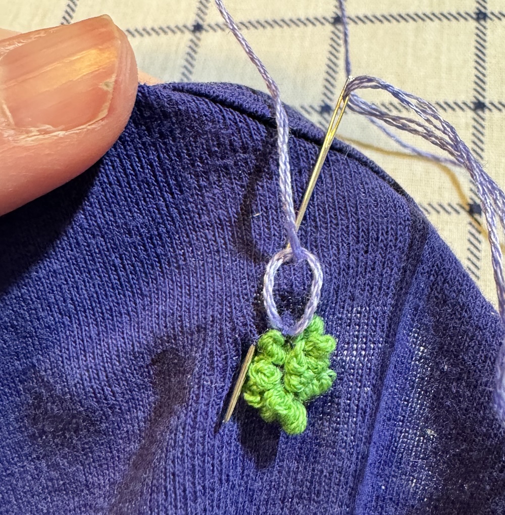 Visible Mending Embroidery Project - Our Daily Craft