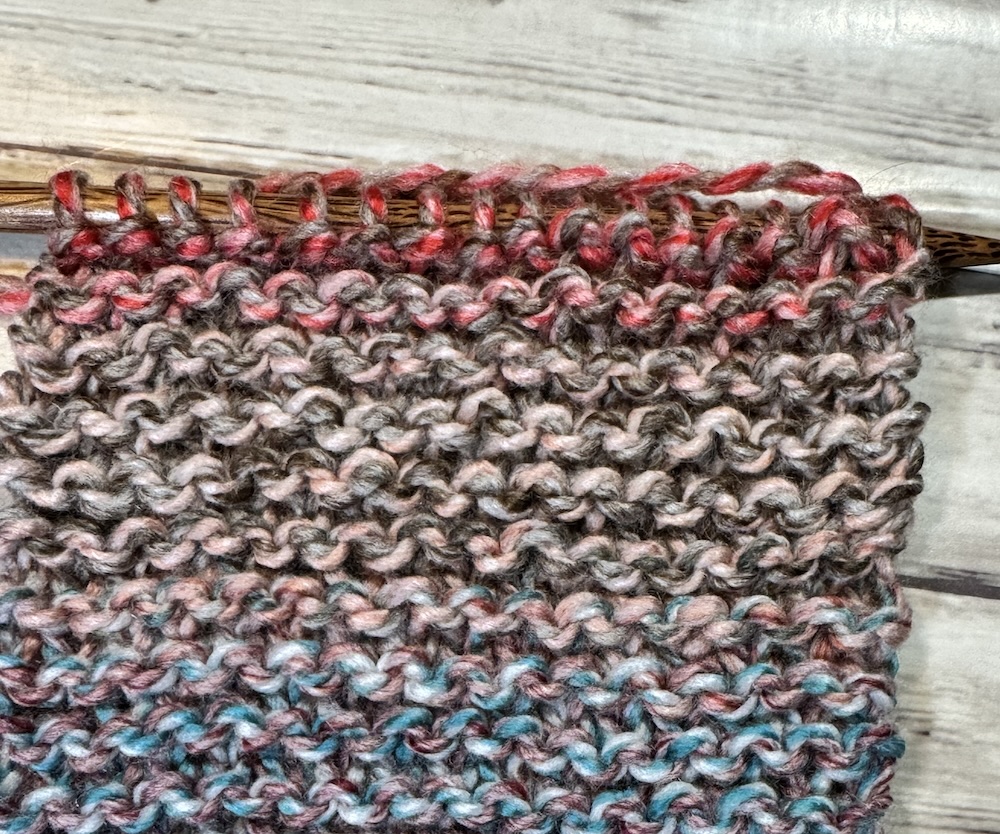 Sampler Scarf Knitting Pattern: An Easy Way to Learn to Knit - Our ...