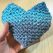 Flat Heart Knitting Pattern - Our Daily Craft