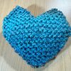 Flat Heart Knitting Pattern - Our Daily Craft