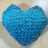 Flat Heart Knitting Pattern - Our Daily Craft