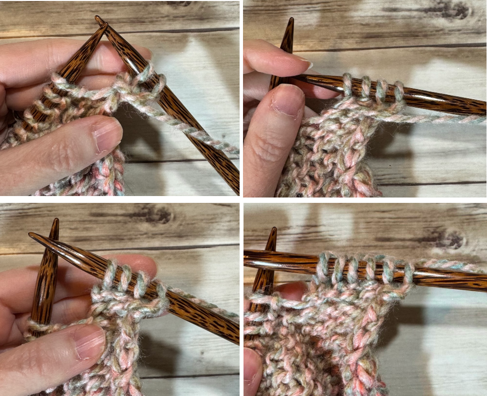 Sampler Scarf Knitting Pattern: An Easy Way to Learn to Knit - Our ...