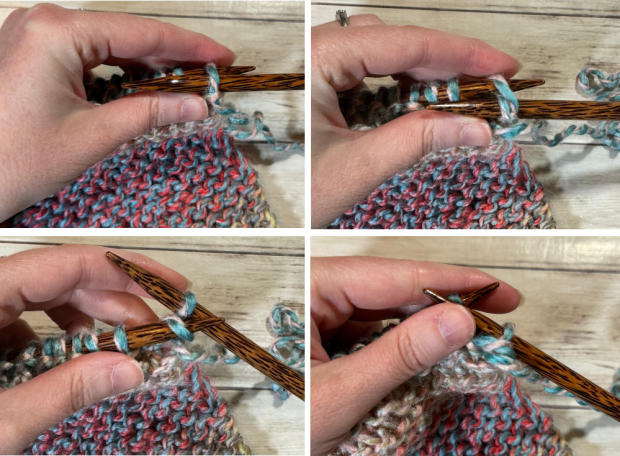 Sampler Scarf Knitting Pattern: An Easy Way to Learn to Knit - Our ...