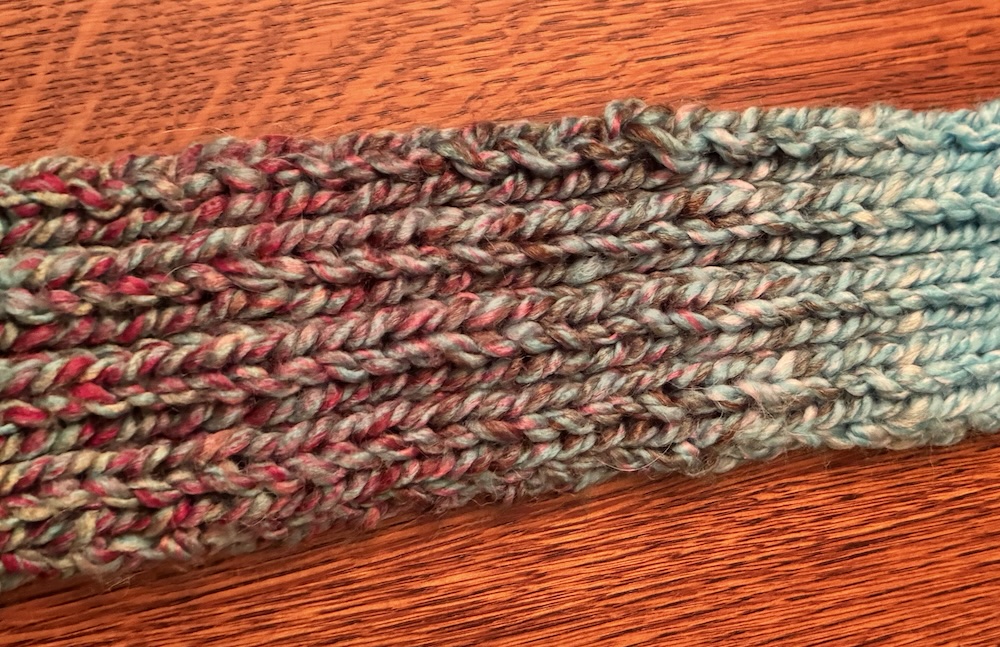 Sampler Scarf Knitting Pattern: An Easy Way to Learn to Knit - Our ...