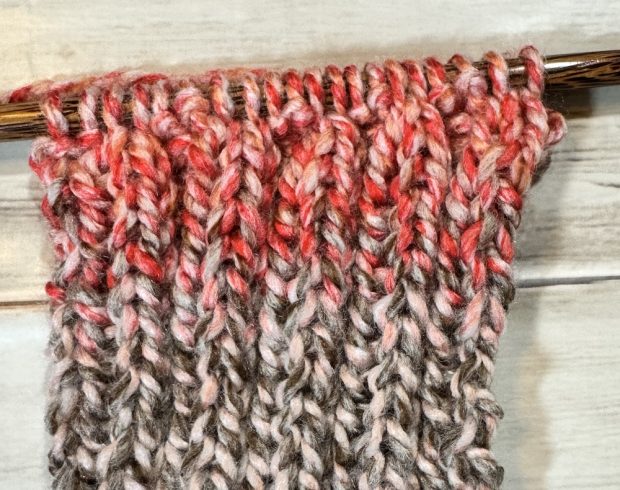 Sampler Scarf Knitting Pattern: An Easy Way to Learn to Knit - Our ...