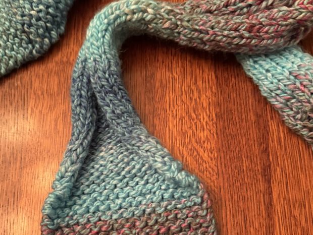 Sampler Scarf Knitting Pattern: An Easy Way to Learn to Knit - Our ...